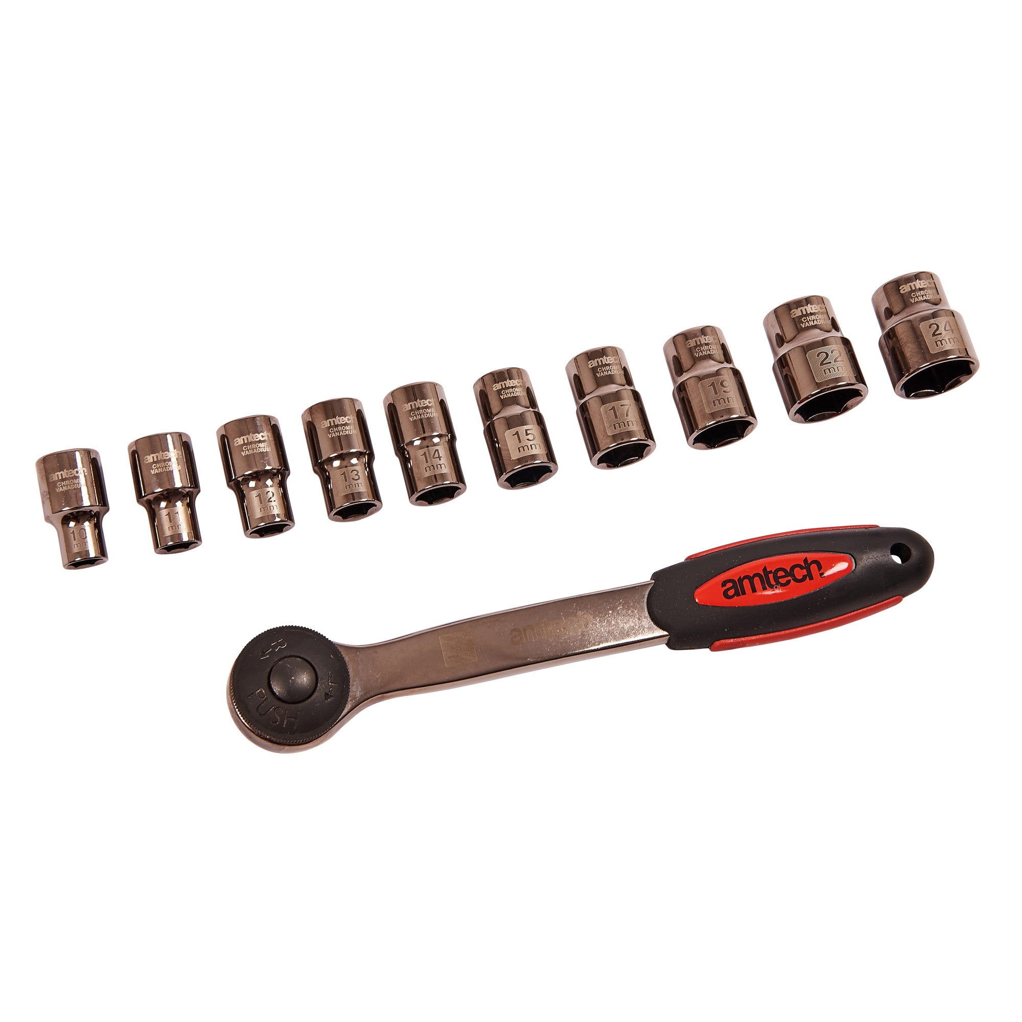 Amtech I0370 11 Piece 1/2" socket set | Amtech DIY