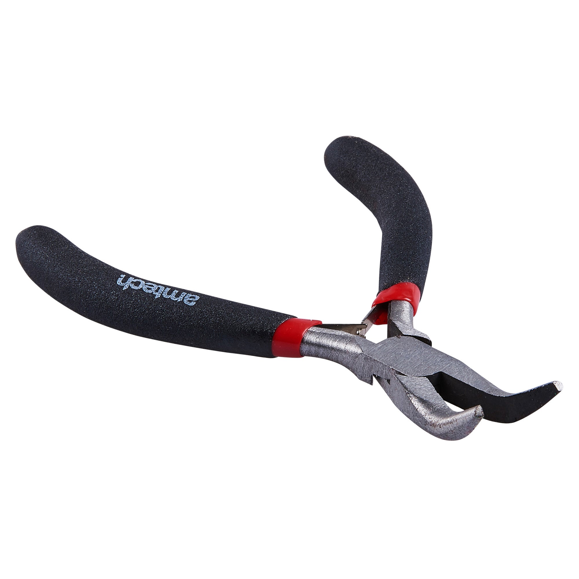Amtech B3190 Mini bent nose pliers with spring | Amtech DIY