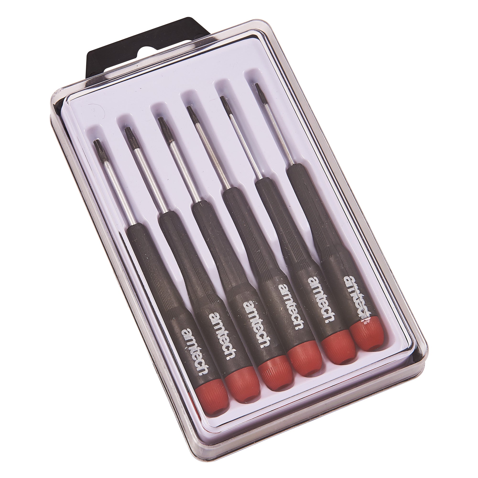 Amtech L0530 6pc Precision Torx Screwdriver Set, T5, T6, T7, T8, T9 ...