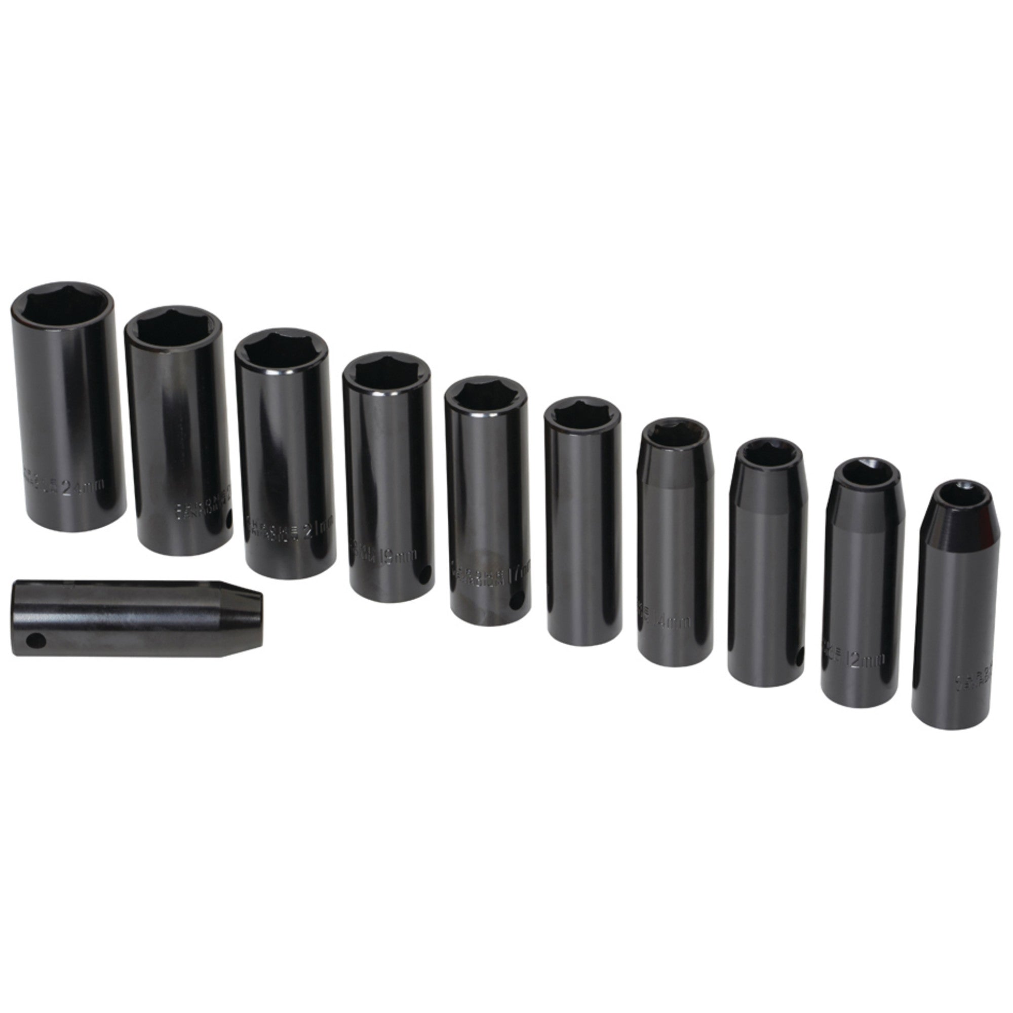Amtech I7205 11 Piece 13mm (1/2'') deep impact socket set | Amtech DIY