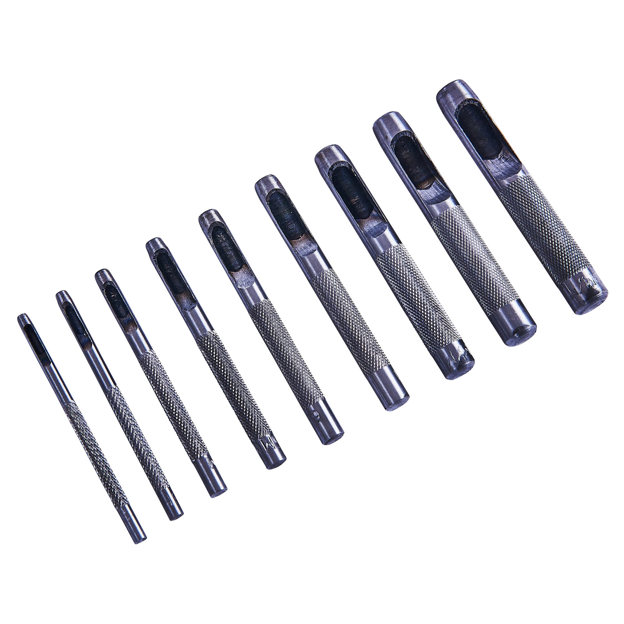 Amtech H1850 9 Piece hollow punch set | Amtech DIY
