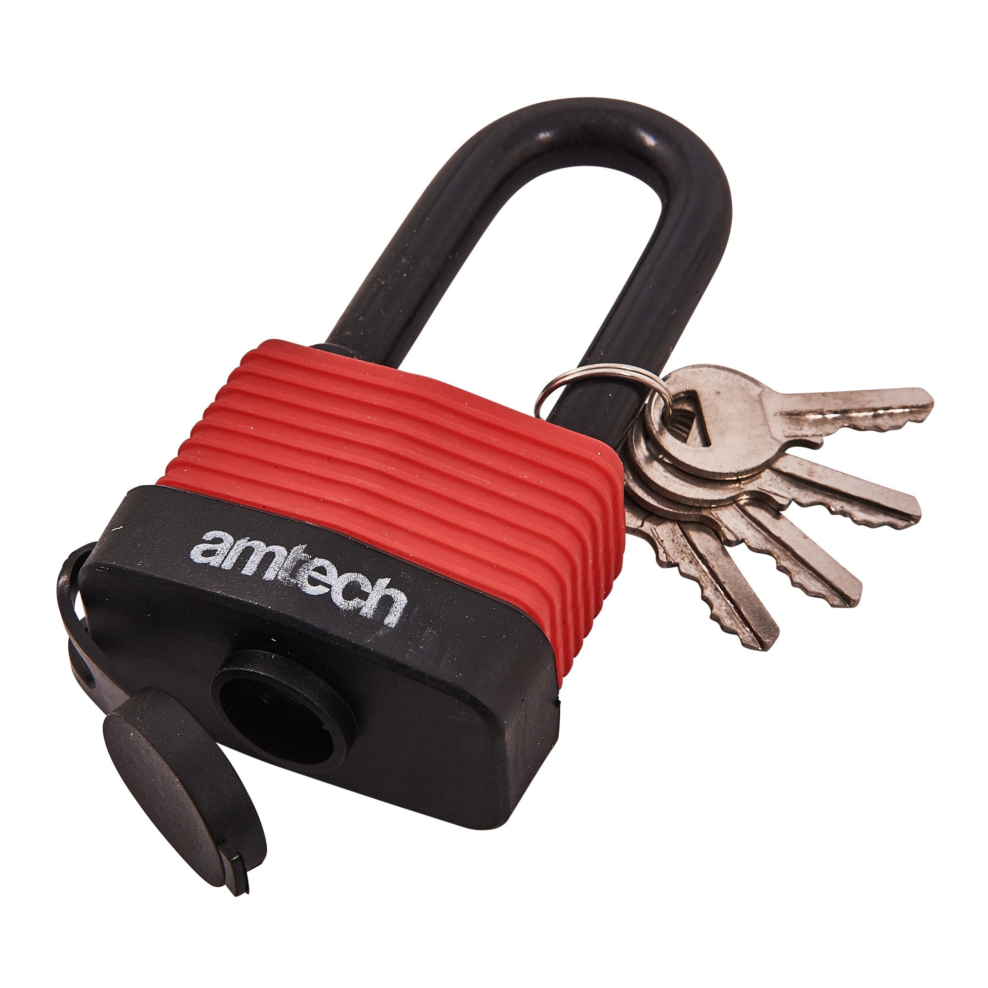 Amtech T0765 50mm Long Shackle Weatherproof Padlock, Outdoor Padlock ...