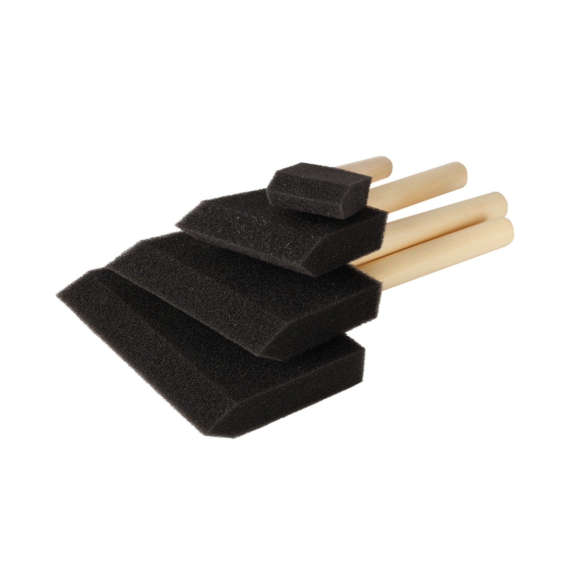 4-Piece Poly Foam Brush Set | Amtech DIY