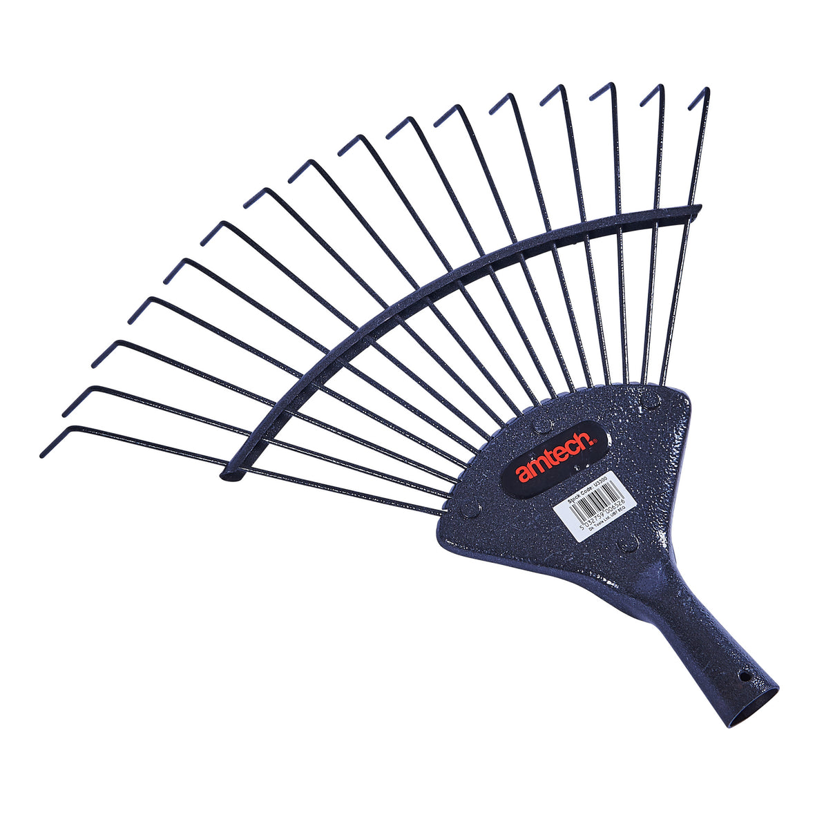 Amtech U3300 16 Tooth lawn rake head | Amtech DIY