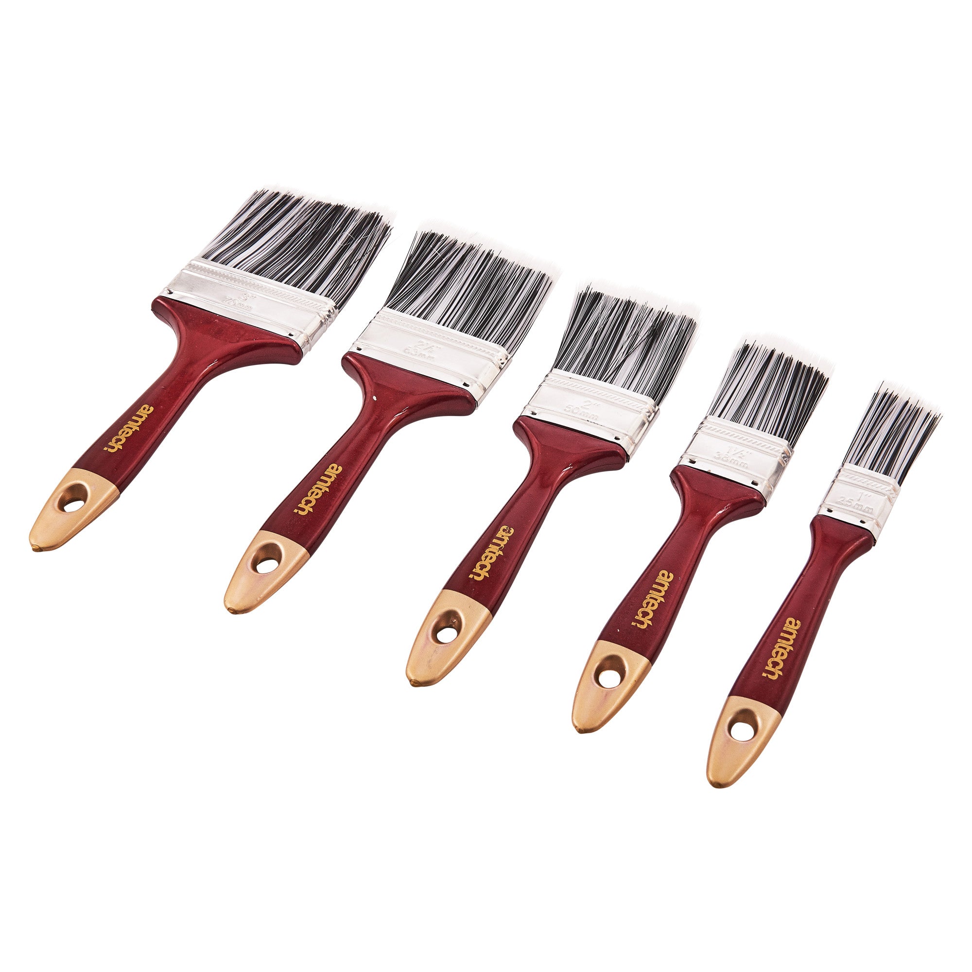 Amtech S3905A 5 Piece paint brush set | Amtech DIY