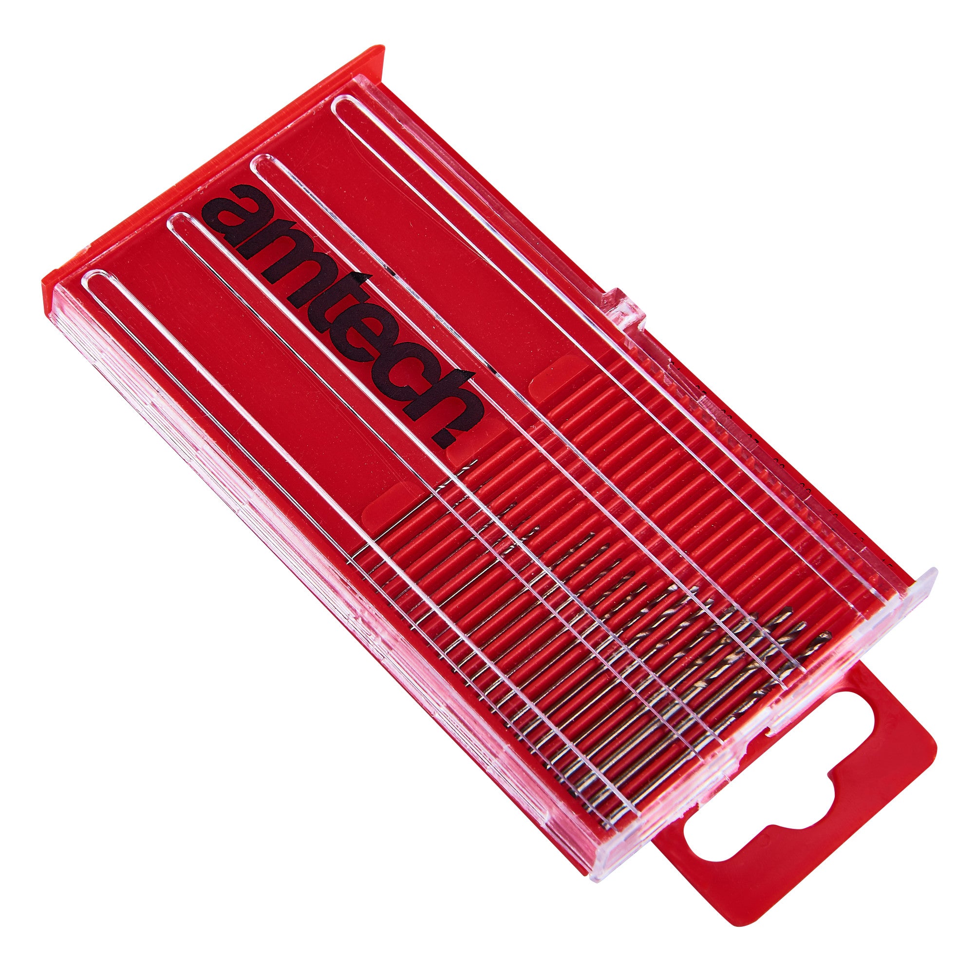 Amtech F0930 20 Piece high speed steel (HSS) micro drill bits (0.3mm ...