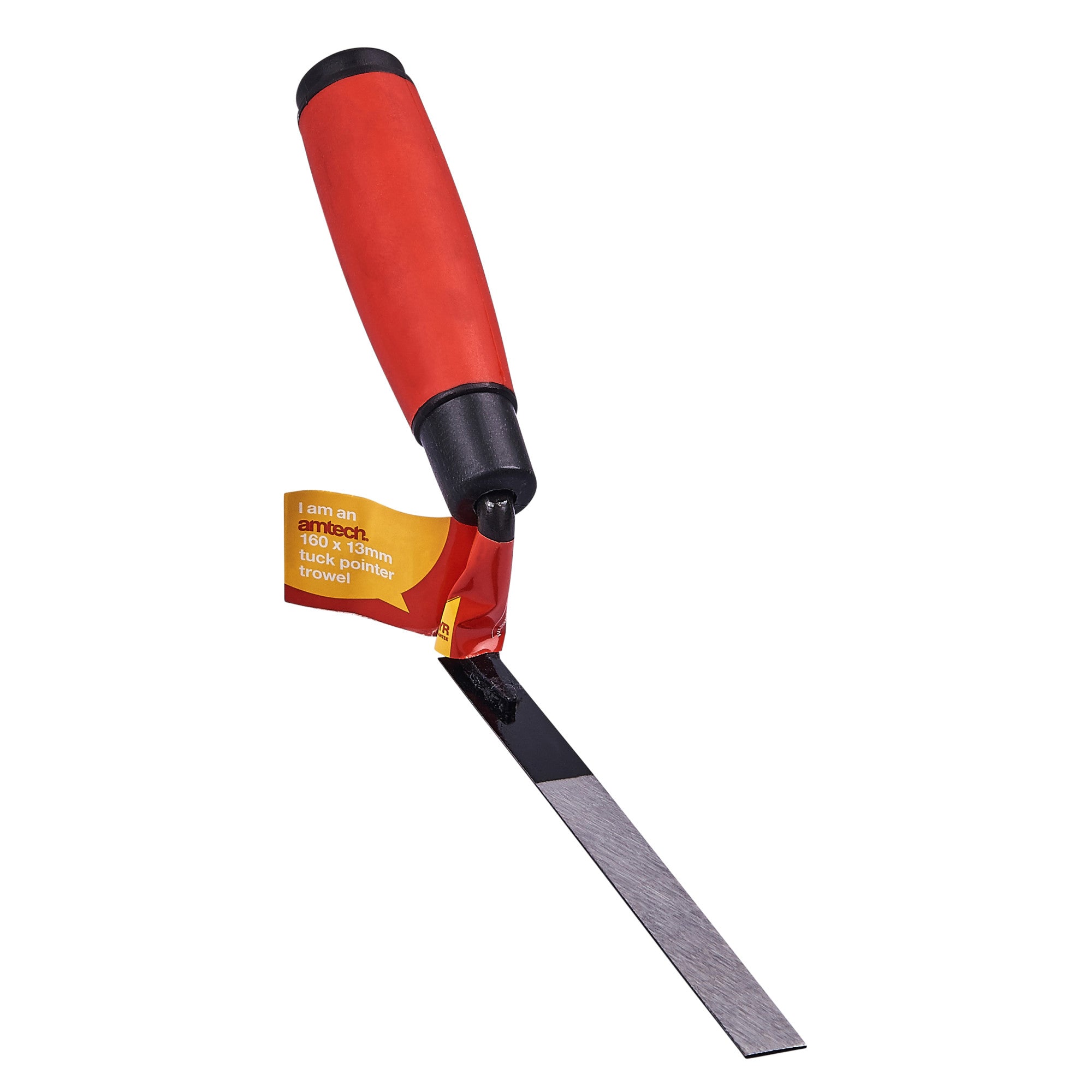 Amtech G1615 160mm (6") x 13mm (0.5") Tuck pointer trowel with soft ...