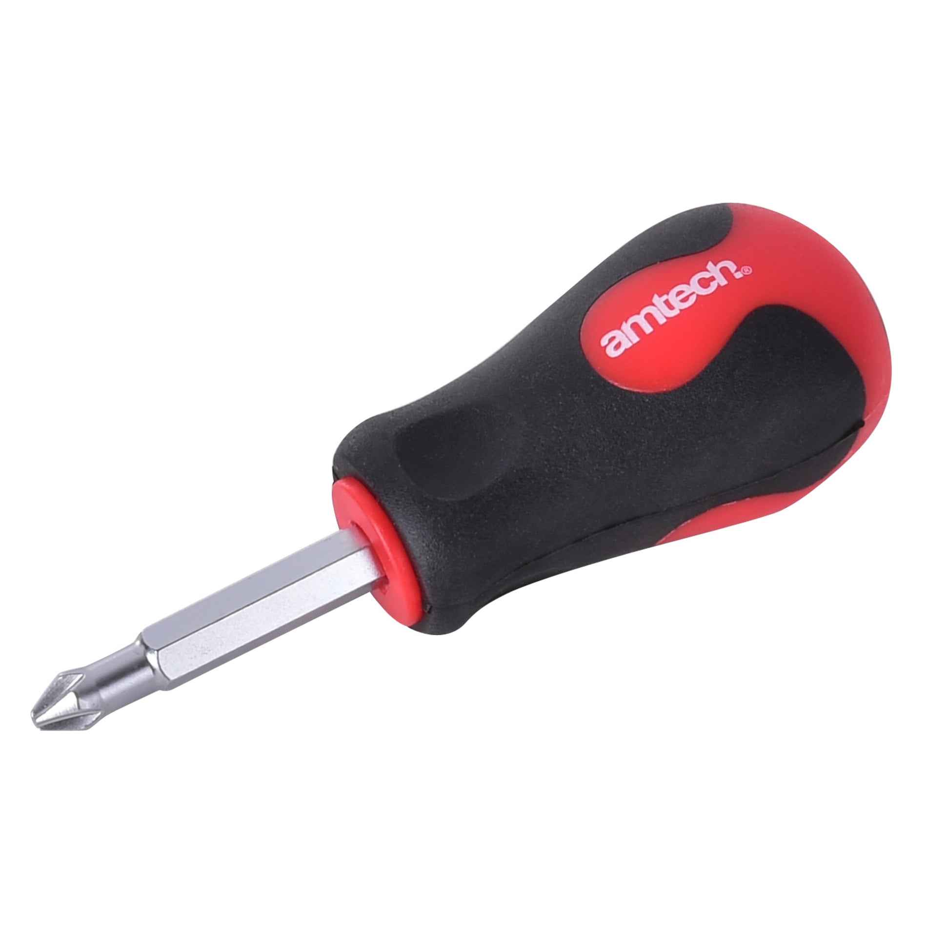 Amtech L0483 6-in-1 Stubby multi-head screwdriver | Amtech DIY