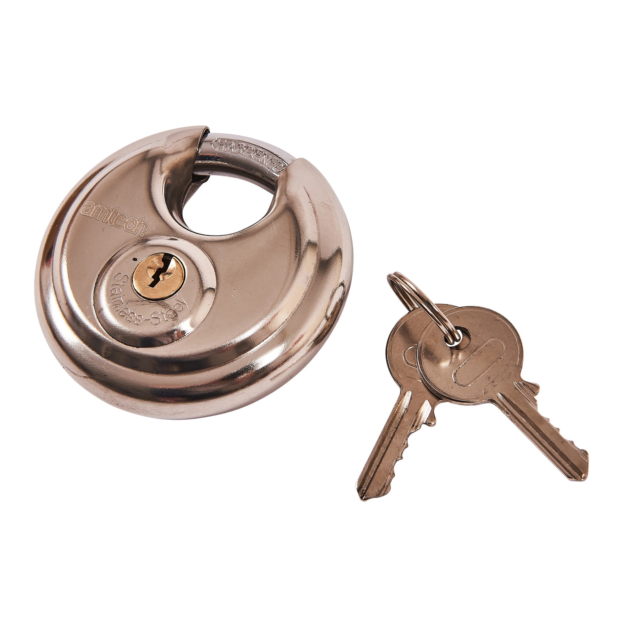 Amtech W4200 70mm Disc Padlock, Heavy Duty and Corrosion Resistant ...